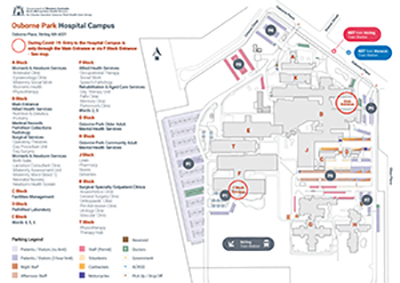 Osborne Park Hospital - Visiting the hospital